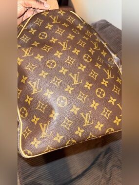 Louis Vuitton | Bags | Louis Vuitton Monogram Canvas Travel Duffle With ...